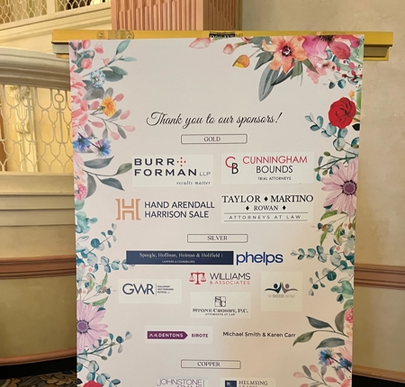 Cunningham Bounds Sponsors Mobile Bar Association Events